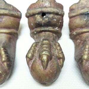 Antique Cast Iron Claw Feet, Set of 4, Furniture or Bathtub, Ball and ...