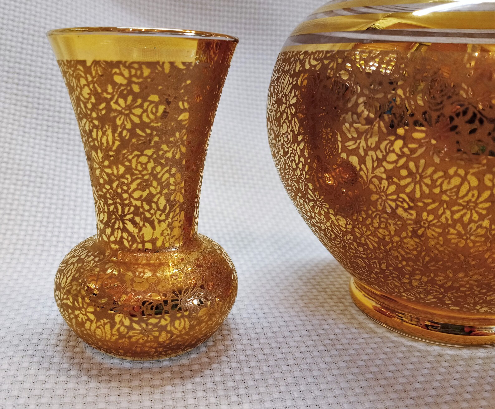 Ransgil Crystal 3 Piece Set 6 Ransgil Crystal Ruffle - Etsy