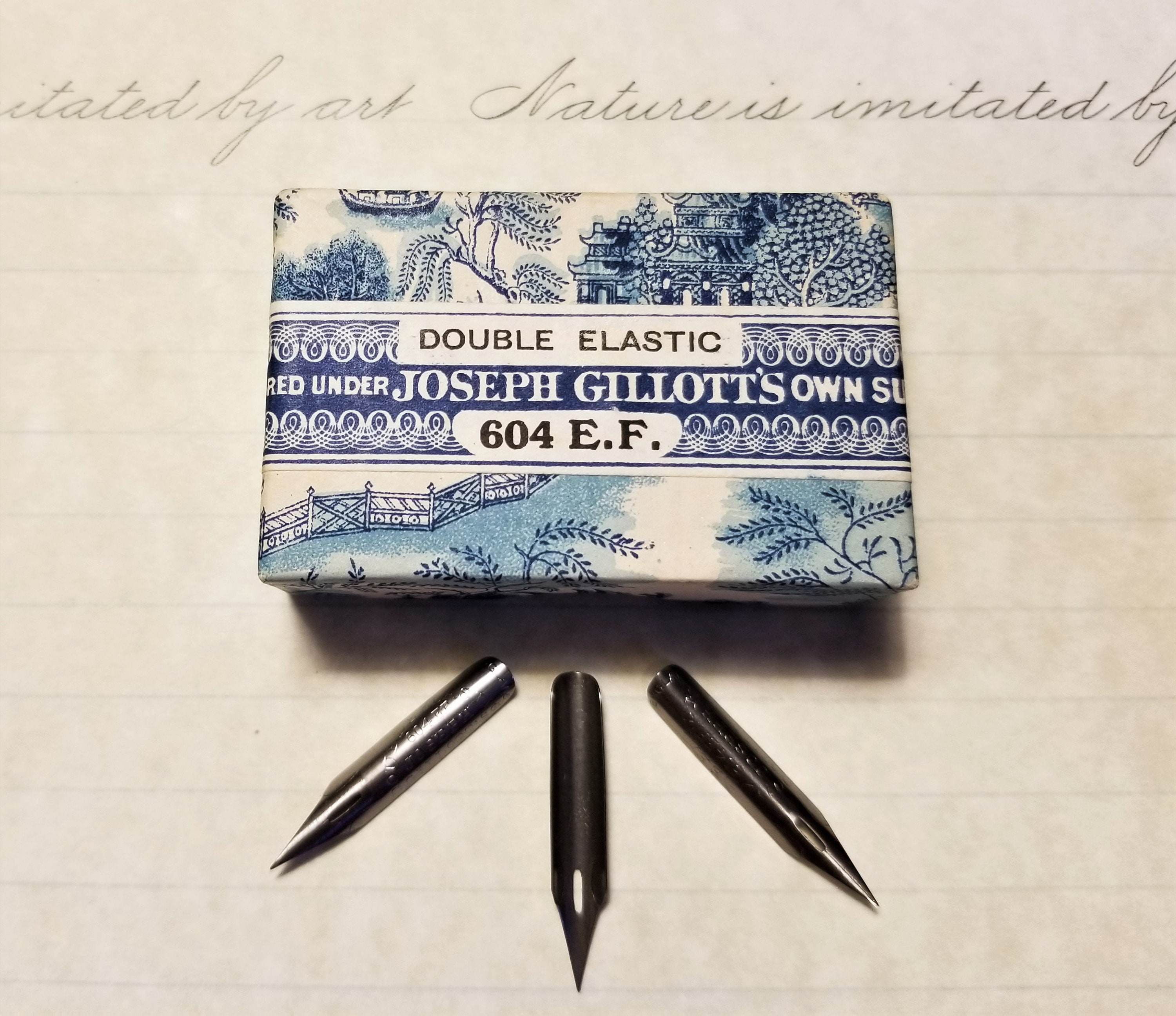 Joseph Gillott's Super Falcon 1155 Dip Pen Nibs, Set of 3, Genuine ...