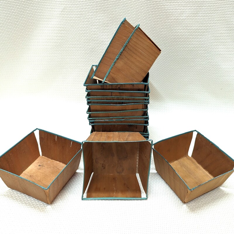 Wood Berry Baskets - Etsy