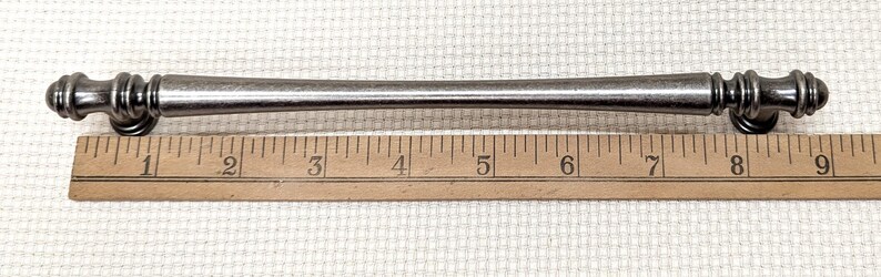 Marella Columnae Style Cabinet Pulls, 8 3/4" End to End, 7 1/2" Center ...