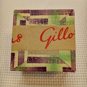 RARE Original Antique Gillott's Nib Box for 10 Packets of Mapping 1151 ...