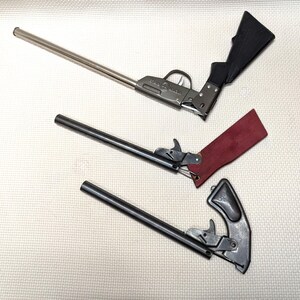 2 Daisy Cork Pop Guns, Victor Toy Rifle, Very Rare Broncho Pistol ...