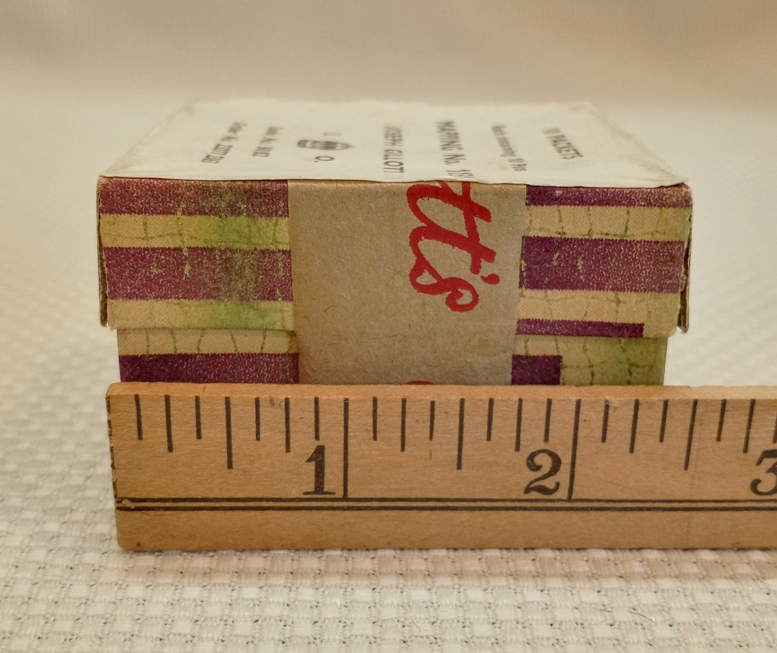 RARE Original Antique Gillott's Nib Box for 10 Packets of Mapping 1151 ...