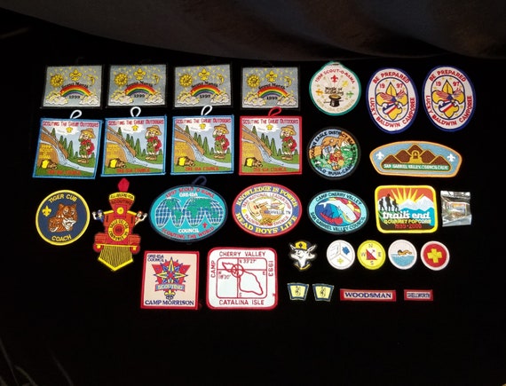 Vintage BSA Patches, Boy Scouts of America, Lot of 30… - Gem