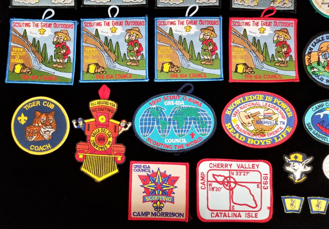Vintage BSA Patches Boy Scouts of America Lot of 30 Patches - Etsy