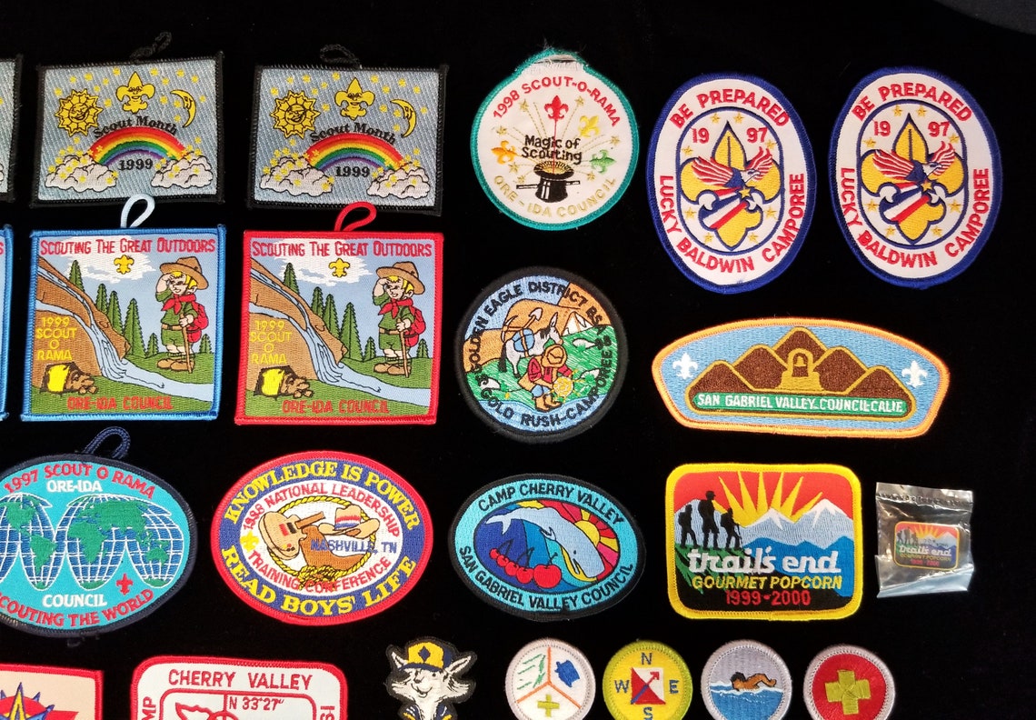 Vintage BSA Patches Boy Scouts of America Lot of 30 Patches - Etsy
