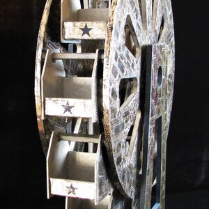 Large Tabletop Rotating Ferris Wheel, Counter Display, Office Storage ...