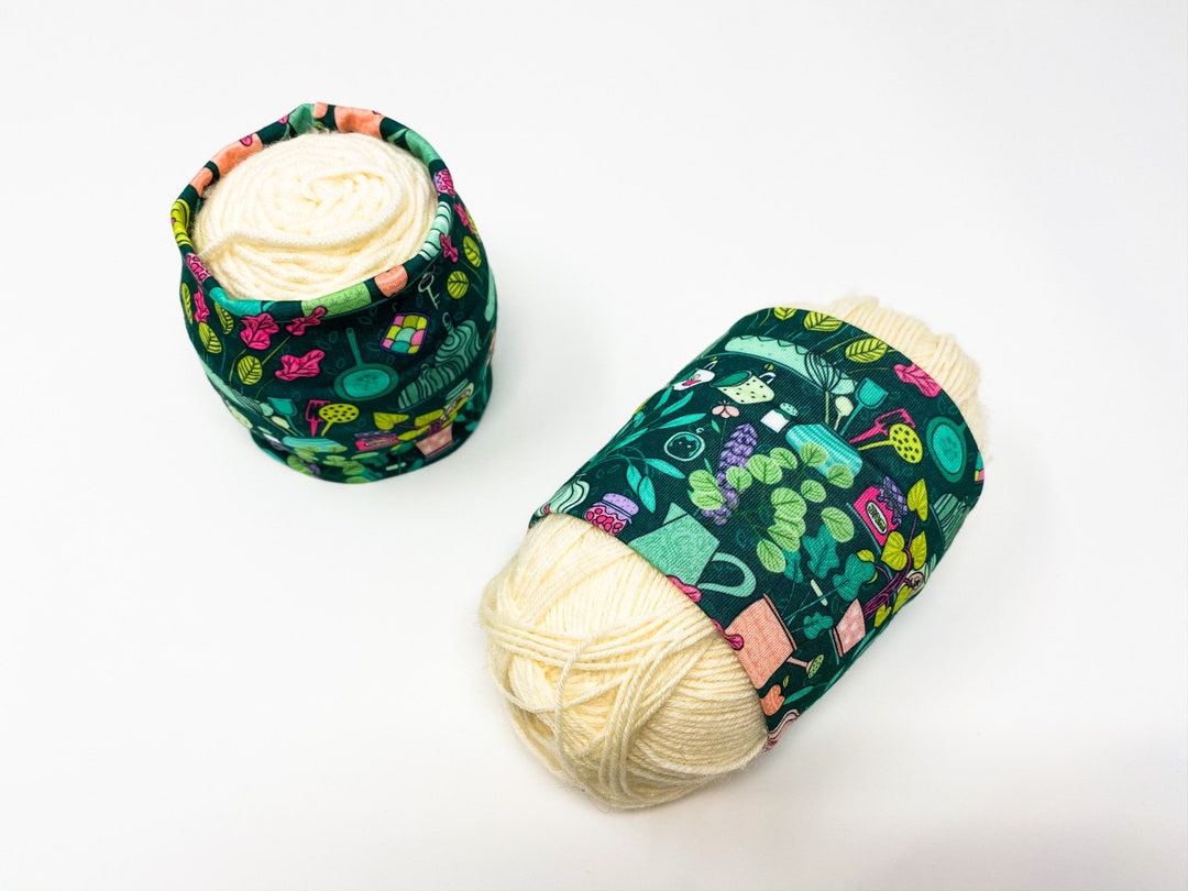 Standard Yarn Hugger: Garden Flower Pot Pattern Knitting Crochet Notion ...