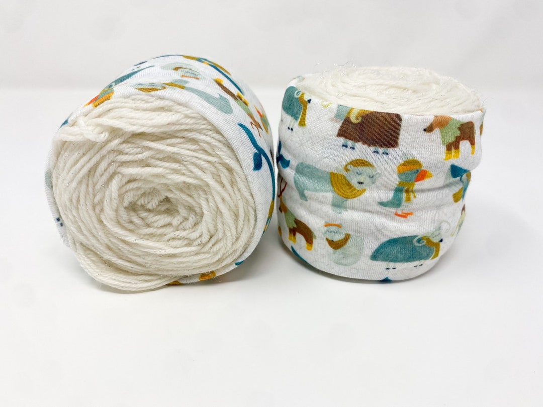 Arctic Animals With Scarves Mini Yarn Hugger, Otter Hugger, Yarn Coat ...