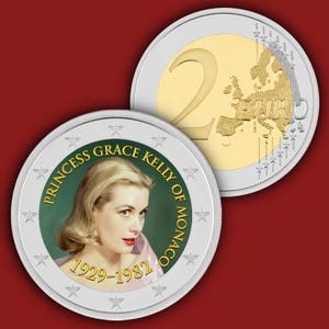 Grace Kelly Euro Coin - Etsy