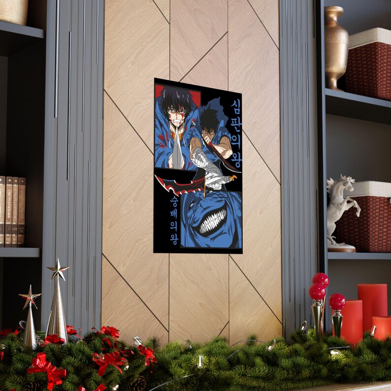 Solo Leveling Anime Matte Vertical Poster, No Frame, Wall Art Decor ...