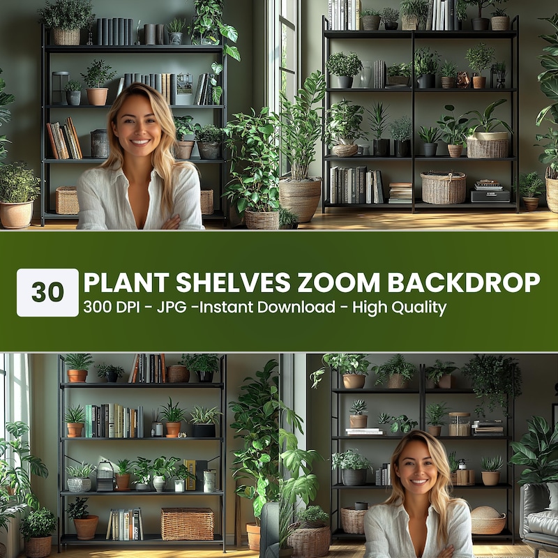 Teams Background With Plants - Etsy