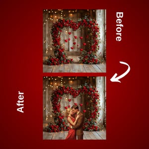 60 Valentine's Day Backdrop - Gorgeous Pink & Red Setup Backdrounds for ...