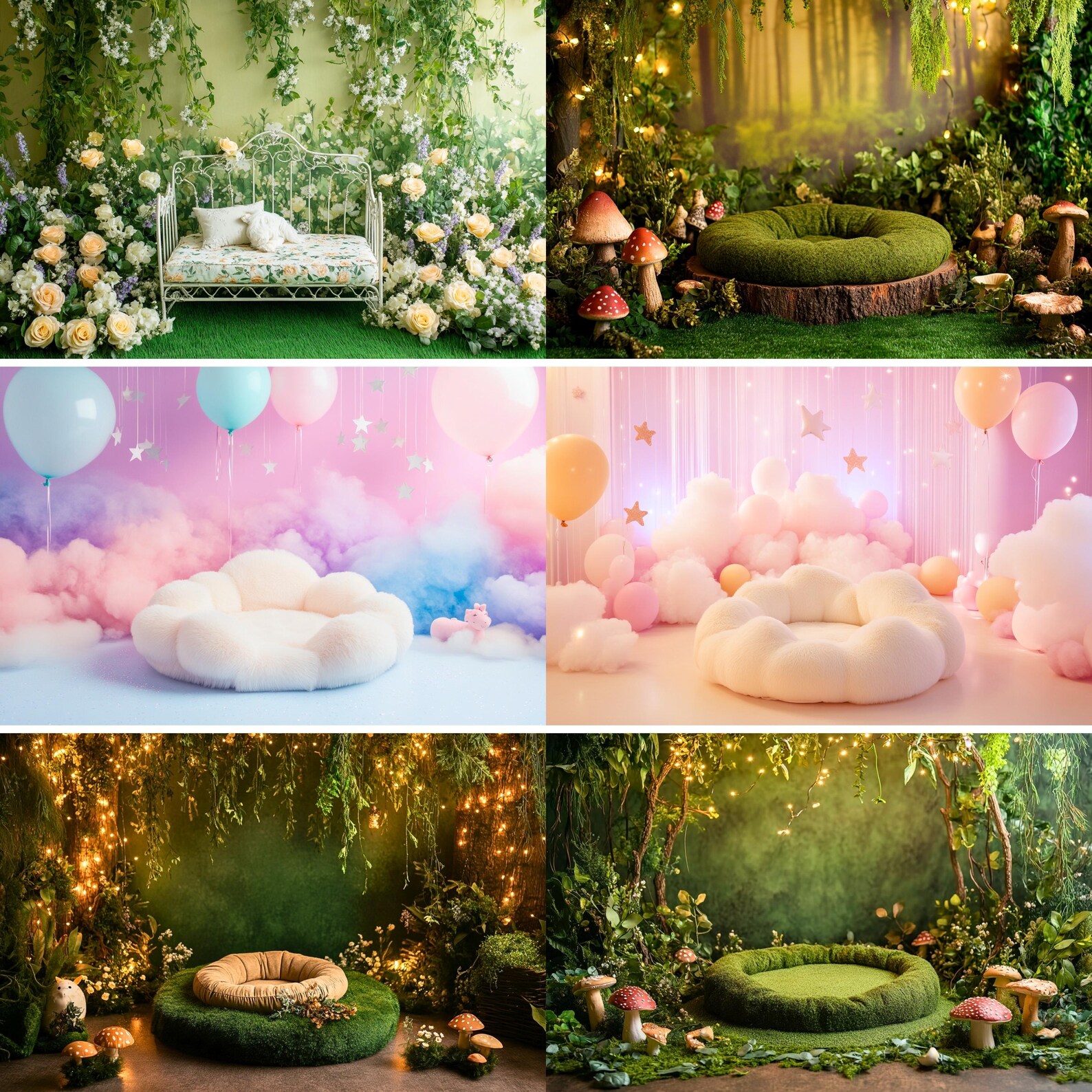 50 Cozy Pet Digital Backdrop: Fun Festive Decor – Dog & Cat Portrait ...