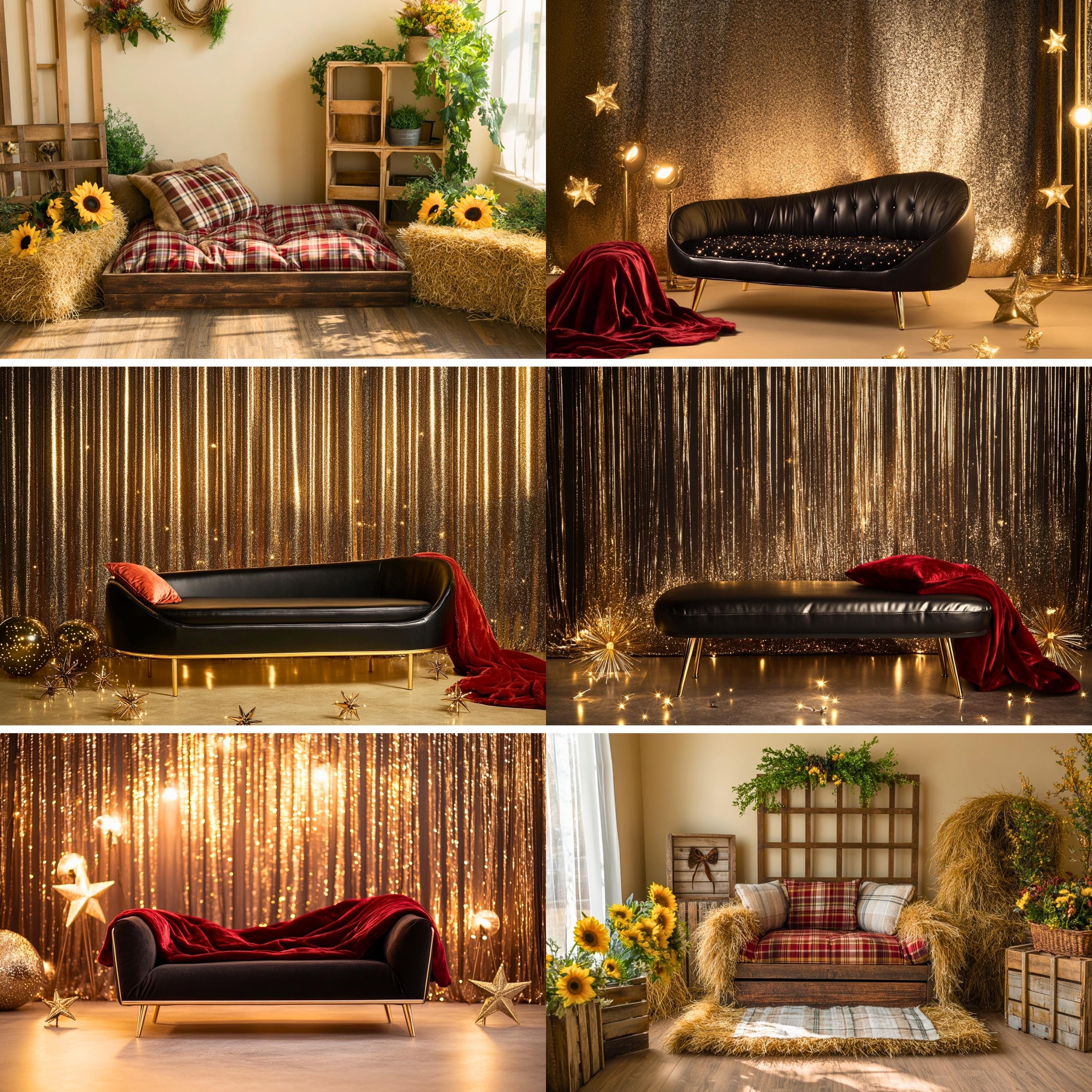 50 Cozy Pet Digital Backdrop: Fun Festive Decor – Dog & Cat Portrait ...