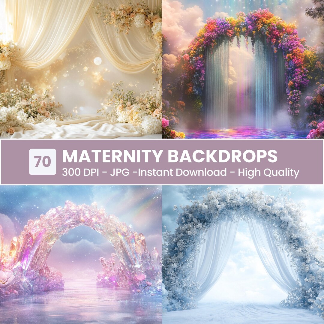 Magical Maternity Digital Backdrops | Pregnancy Photo Backgrounds, Fine ...