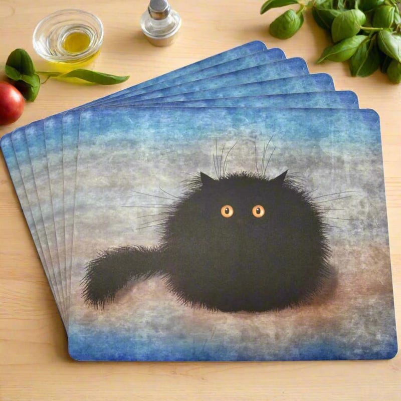 Cat Table Place Mats - Etsy