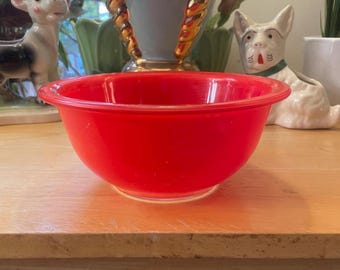 Vintage Pyrex Nesting Mixing Bowl 1 1/2 Qt 402 Raspberry Red Color - Etsy