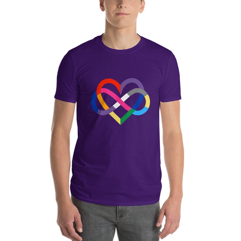 Polyamory Pride Short-sleeve Unisex T-shirt - Etsy