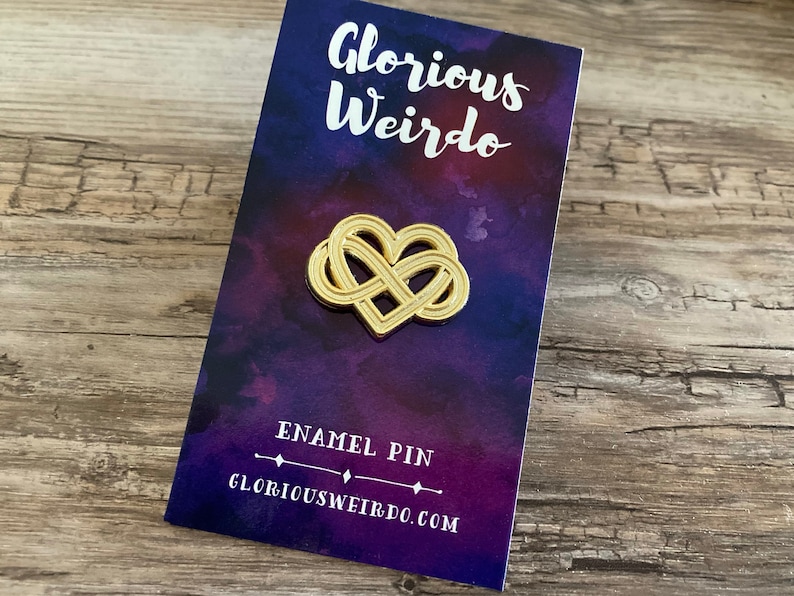 Polyamory Pride Enamel Pin Queer Pride Rainbow Heart - Etsy