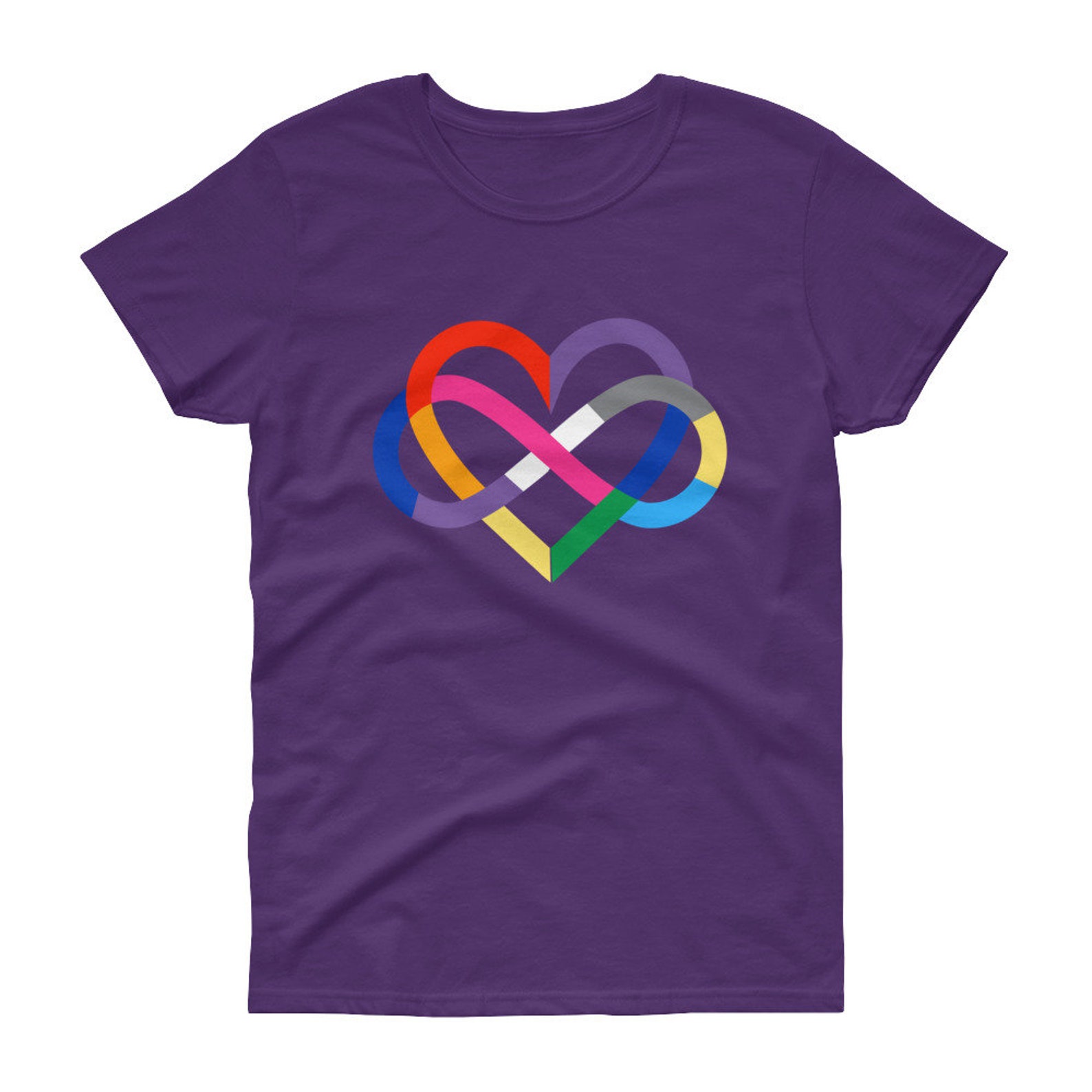 Polyamory Pride Women's T-shirt - Etsy
