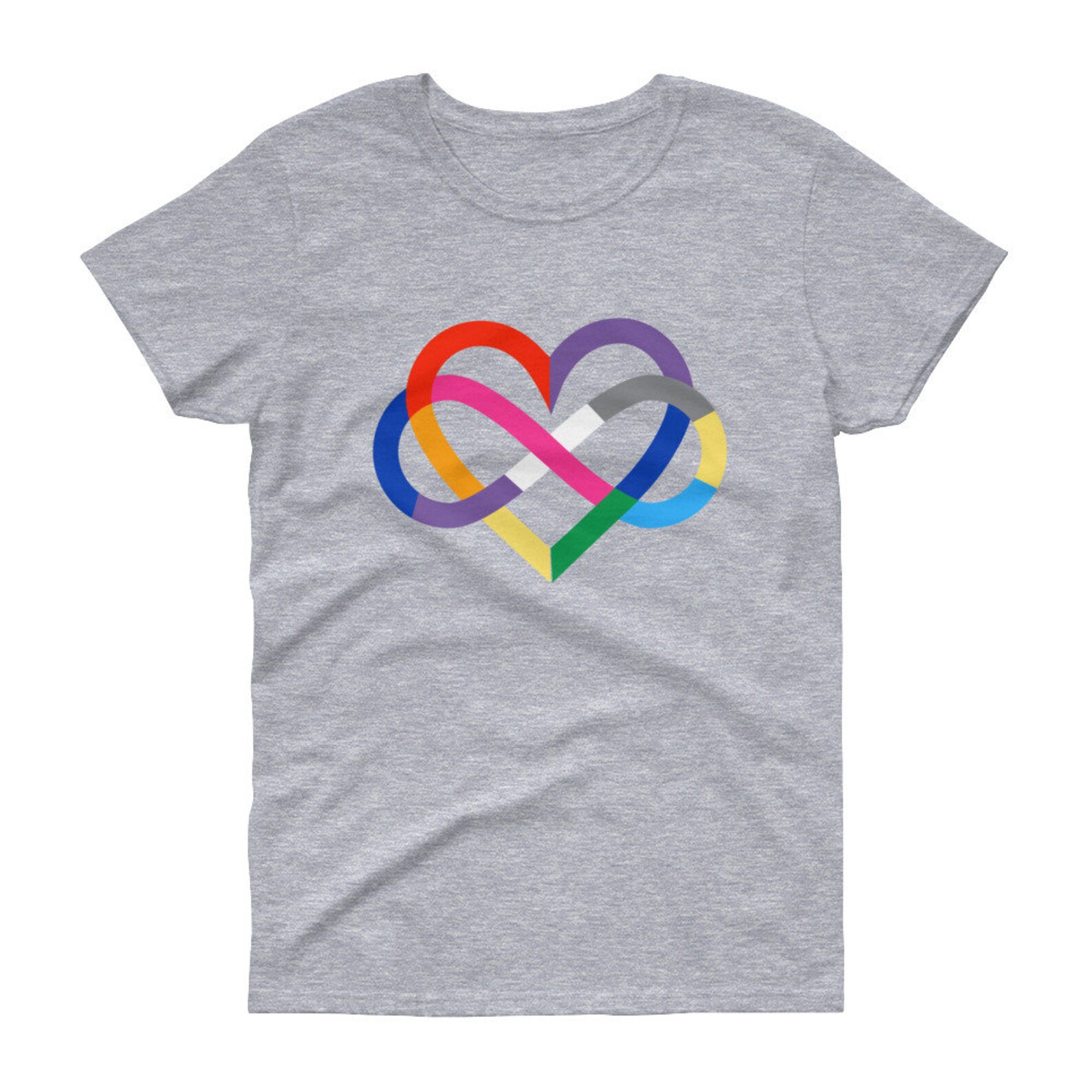 Polyamory Pride Women's T-shirt | Etsy