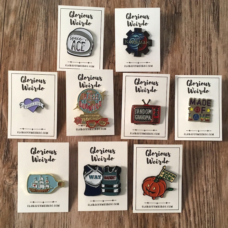 I Ship It Enamel Pin, Fandom Gift, Slash Fanfic, Femslash, Destiel ...