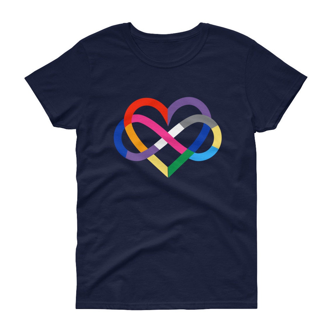 Polyamory Pride Women's T-shirt - Etsy