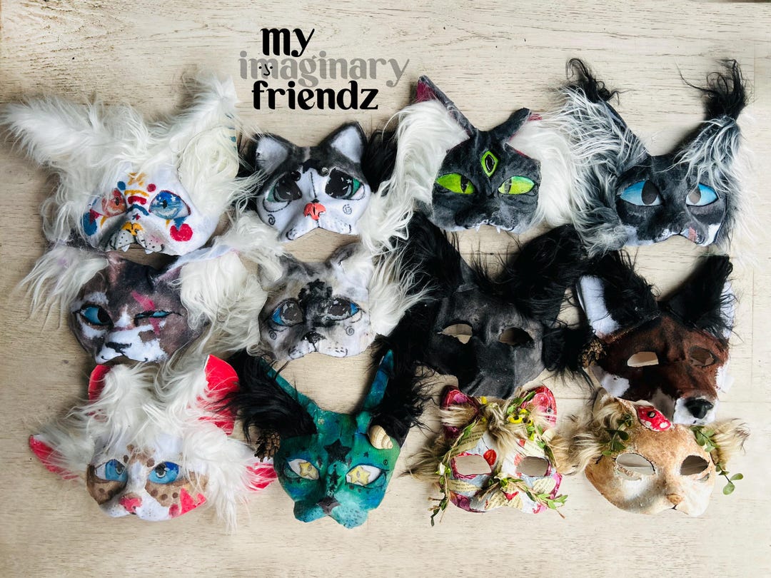 My Imaginary Masks/custom Made Masks - Etsy