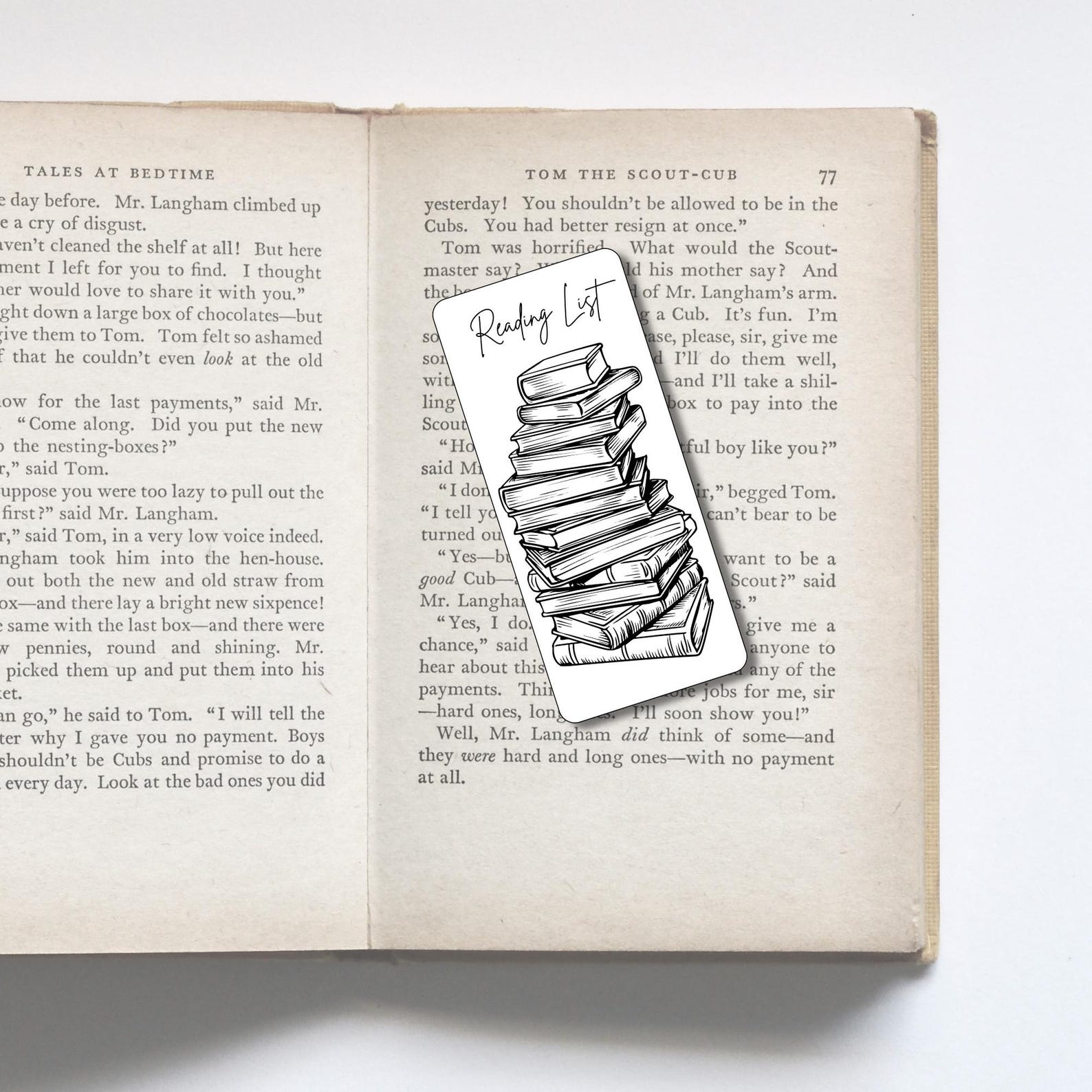 2025 Reading List Bookmark: Book Tracker, Colouring Journal (printable ...