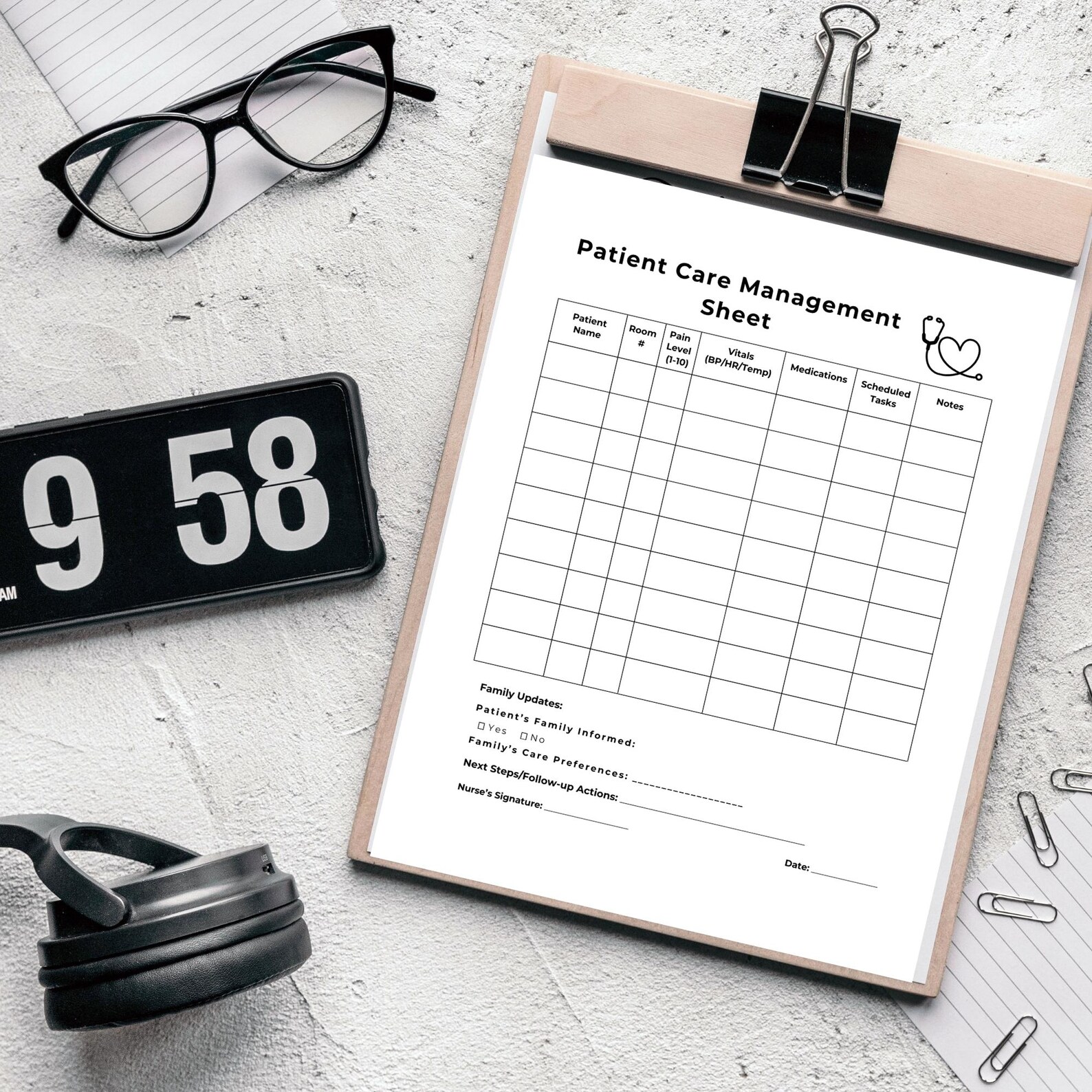 Hospice Nurse Cheat Sheet Bundle, Printable Assessment Form, Nursing ...