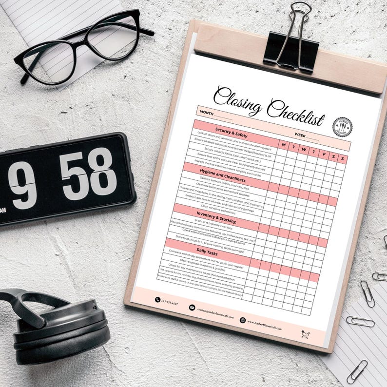 Bar Inventory Checklist, Digital PDF for Liquor Management, Bartender Supplies, Beverage Stock ...