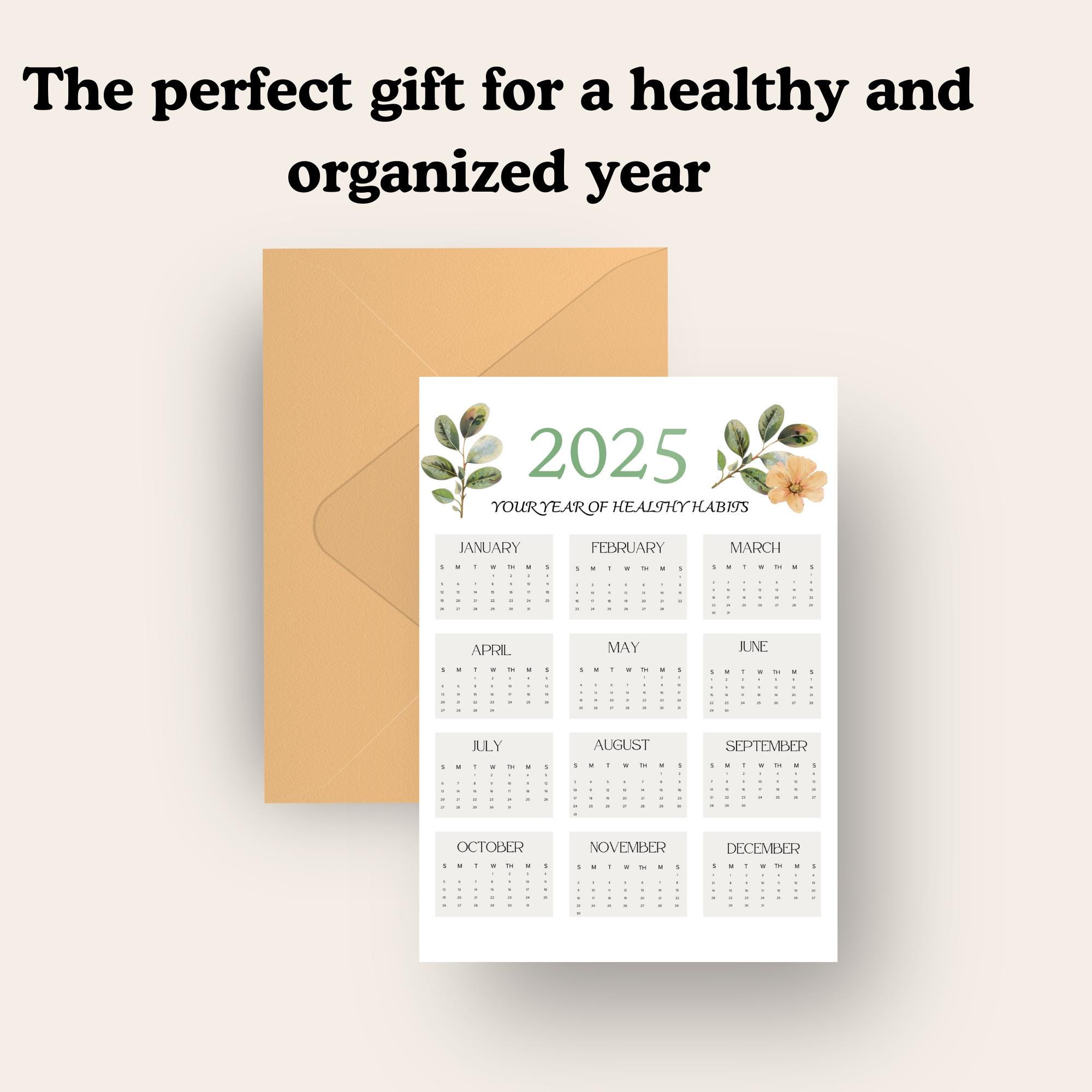 Editable 2025 Calendar Template | Fully Editable for Free in Canva ...