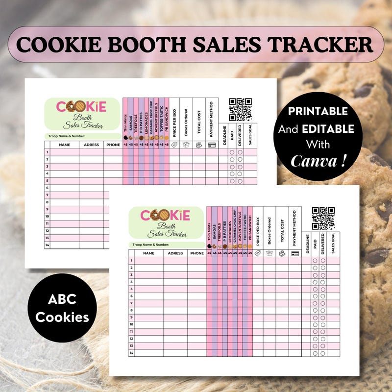 Girl Scout Cookie Booth - Etsy