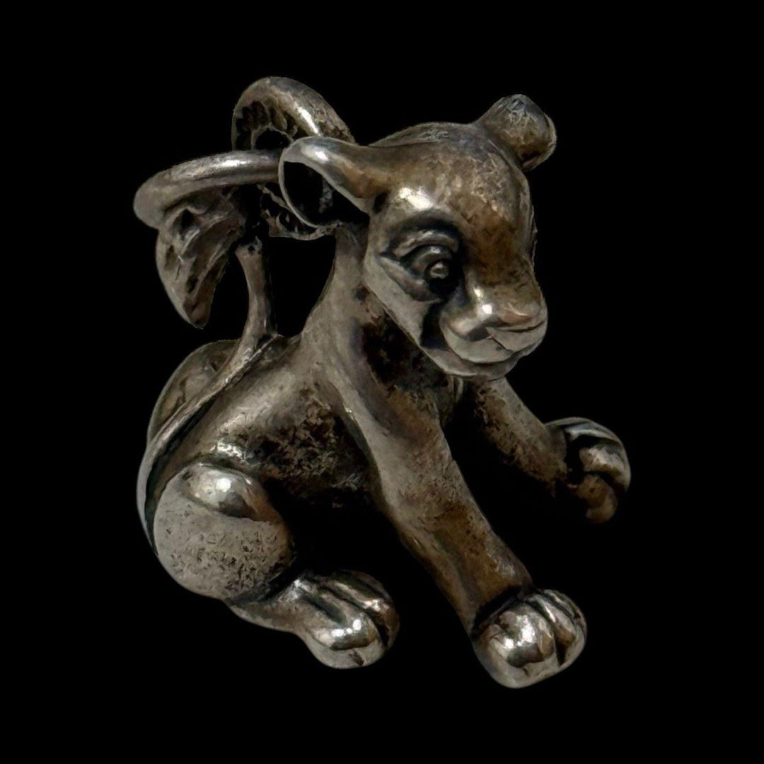 Vintage Simba DISNEY Limited Edition Sterling Charm - Etsy