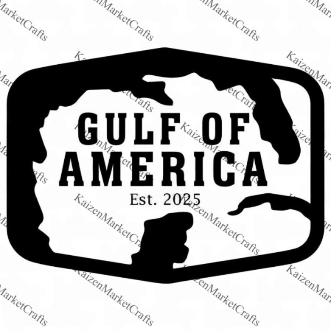 Gulf of America SVG – Donald Trump 2025 Decal & Patriotic Summer ...