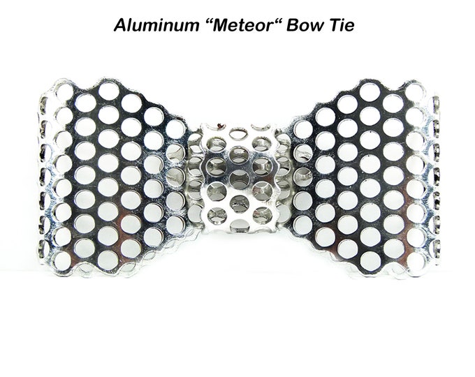 Metal Regular Bow Tie, Aluminum, Perforated 3/16 5 Mm Holes - Etsy