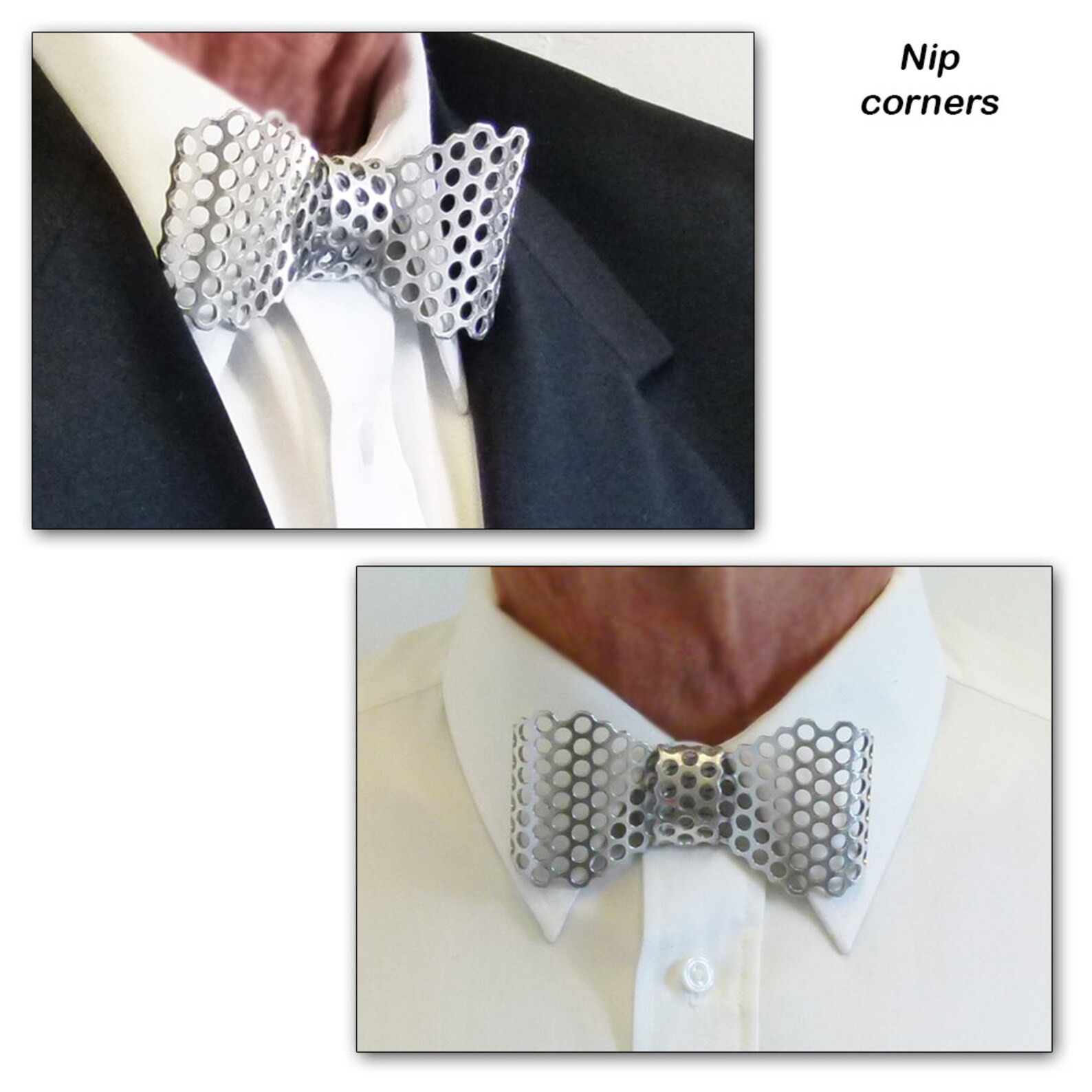 Metal Regular Bow Tie, Aluminum, Perforated 3/16" (5 Mm) Holes - Etsy