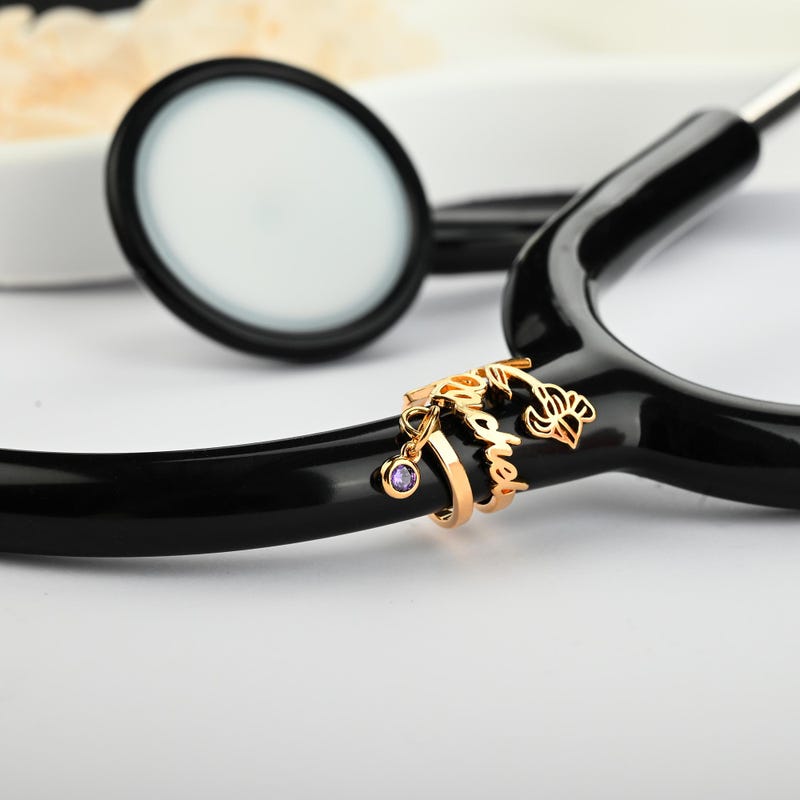 Stethoscope Charm - Etsy