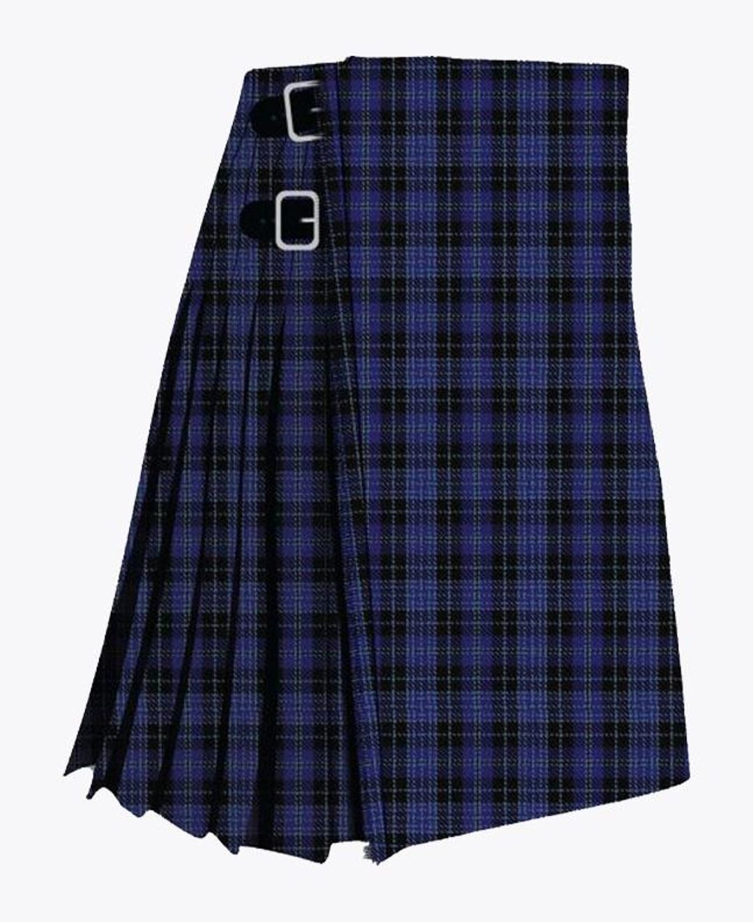 Handmade Scottish Clergy 8 Yard Tartan Kilt - Traditional Kilts for Men ...