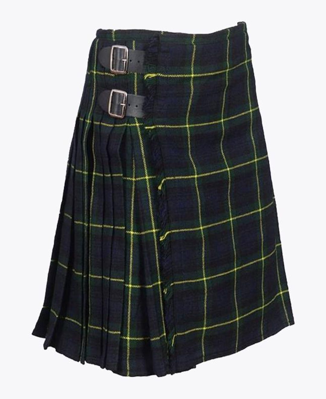 Handmade Scottish Clan Gordon Modern 8 Yard Tartan Kilt Traditional ...