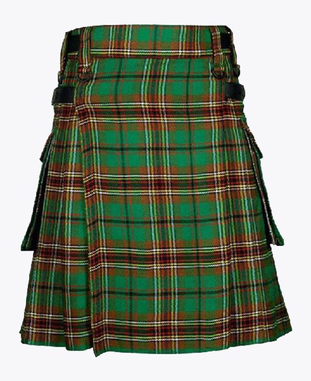 Handmade Scottish Tara Murphy 8 Yard Tartan Kilt - Traditional Kilts for Men | Topskiltstore - Etsy