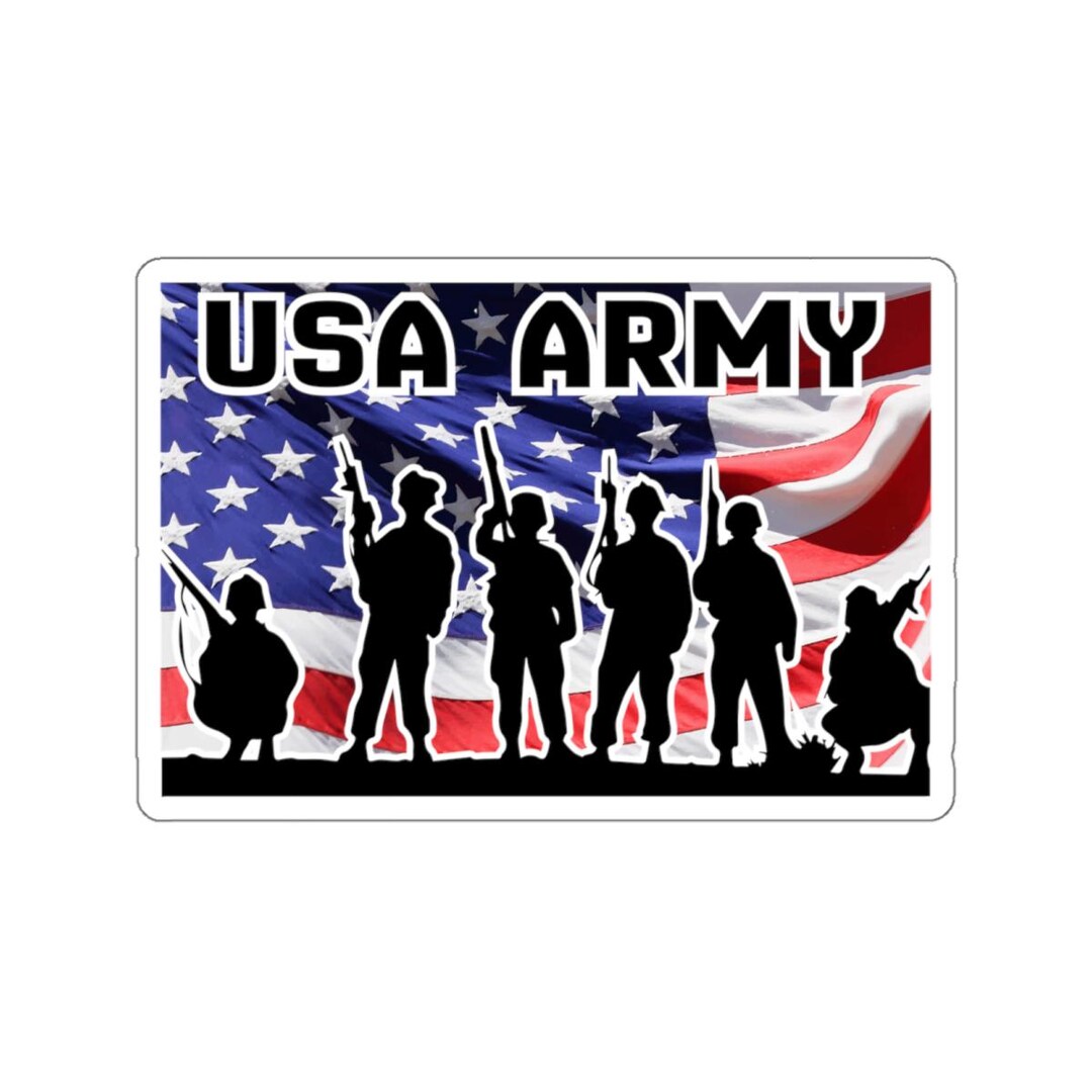 USA Army Pride Sticker - Etsy