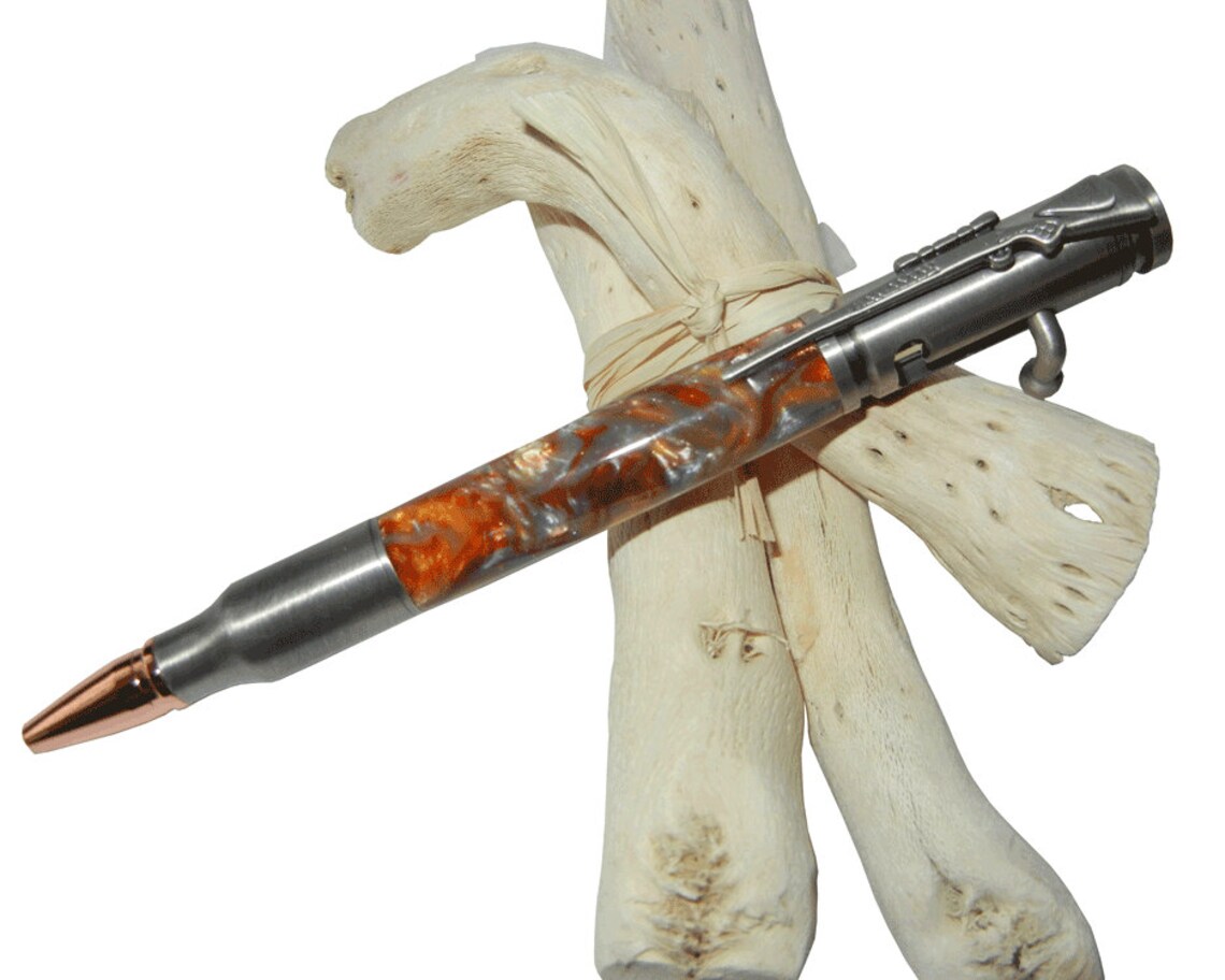 Handmade Bolt Action Bullet Pen Great Gift for Christmas or - Etsy