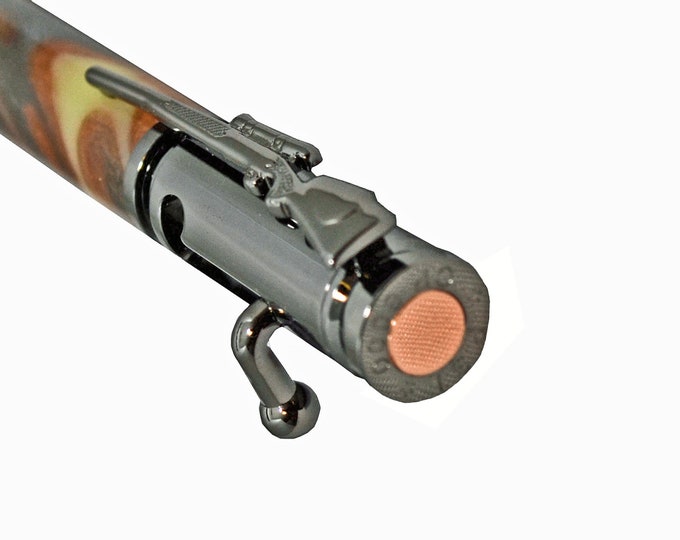 Unique 30 Caliber Bullet Bolt Action Pen With Rifle Clip Earth's Core ...