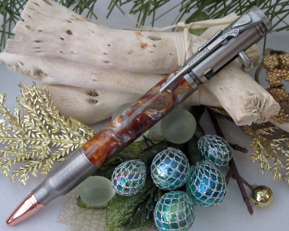 Handmade Bolt Action Bullet Pen Great Gift for Christmas or - Etsy