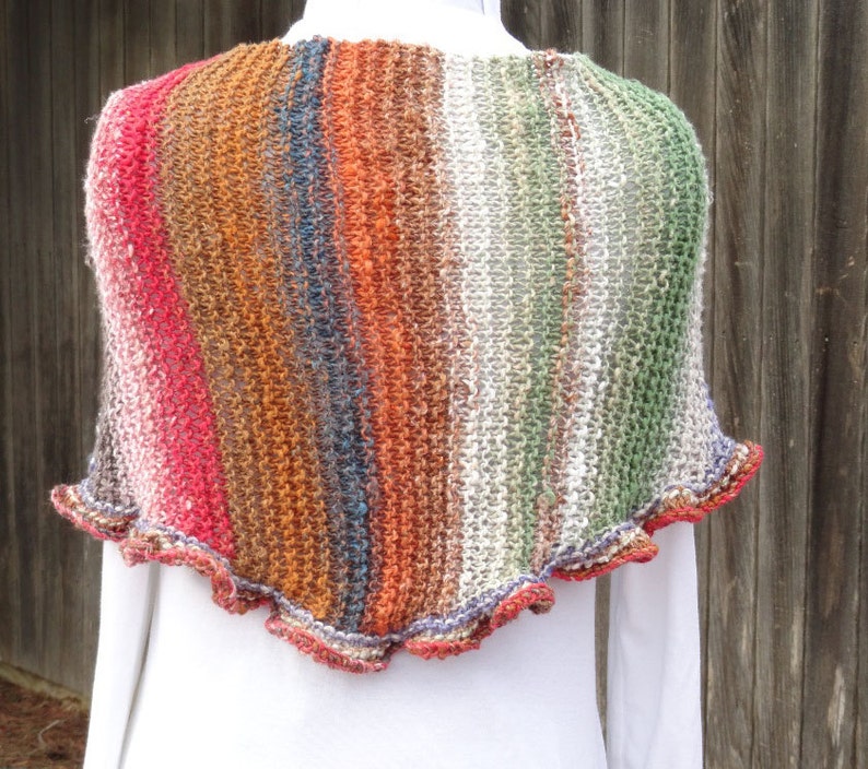 Easy to Knit Shawl Pattern, Free Knitting Pattern, Patterns for Prayer ...