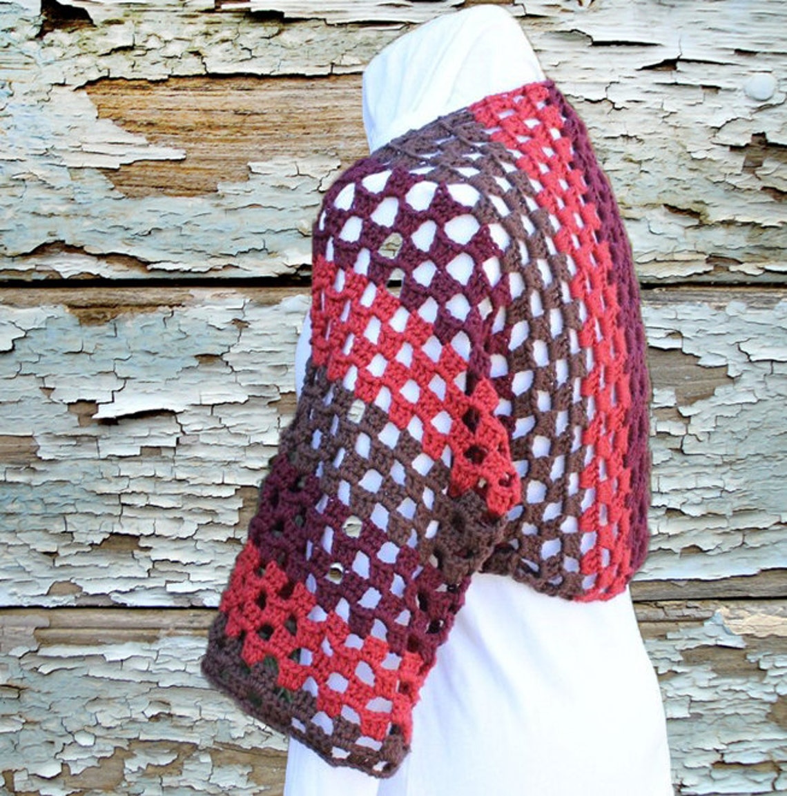 Crocheted Shrug Pattern, Crochet Patterns for Shrugs, Easy to Crochet ...