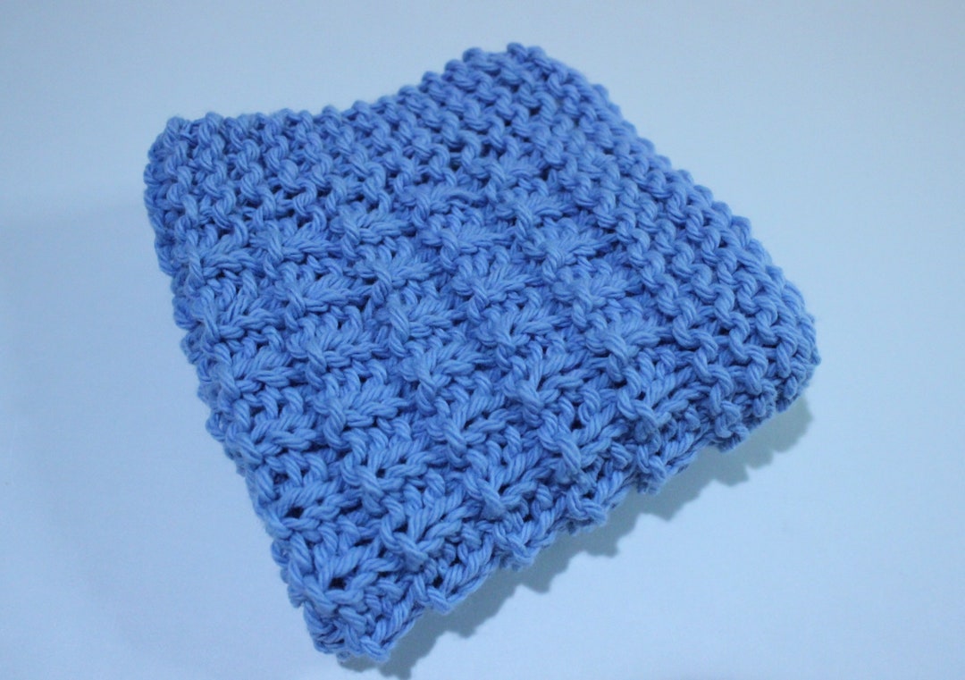Knitting Patterns for Dishcloths, Easy to Knit Textured Dishcloth (PDF ...